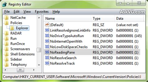 How To Remove “preview Pane” Button From Command Bar In Windows Vista And 7 Explorer Askvg