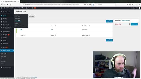 Creating Custom Fields Interfaces With Pods Youtube