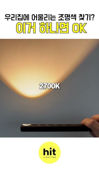 우리집에 어울리는 조명색 궁금하세요 꿀템 추천합니다 👍 Youtube