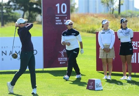 골프 전설들의 박세리 월드매치 [포토]｜스포츠동아