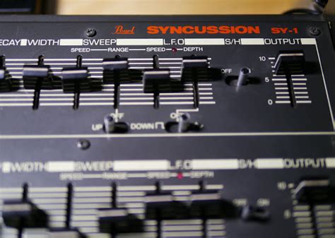 MATRIXSYNTH Pearl Syncussion SY Analog Drum Synth SN
