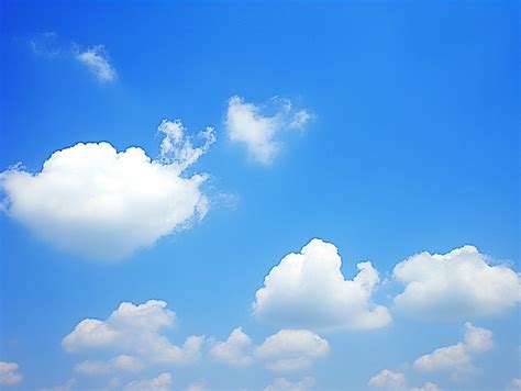 푸른 하늘과 구름은 파랗다 구름 날씨 맑음 배경 일러스트 및 사진 무료 다운로드 Pngtree