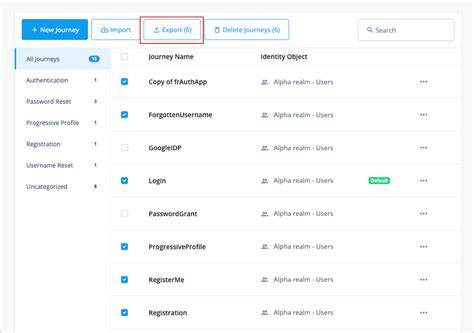 Getting Started With Forgerock Identity Cloud Journeys Part 8 Journey Export And Import