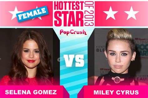 Miley Cyrus Vs Selena Gomez