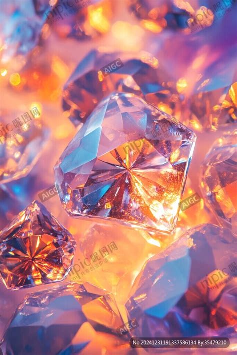 Ai创作图酷炫钻石壁纸 水晶钻石构成质感 水晶片背景底纹 宝石炫酷背景 通透的水晶 水晶背景图 钻石星球星光 水晶珠宝光芒闪耀 珠宝玻璃碎片