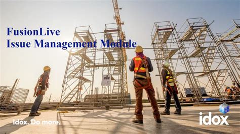 Fusionlive Issue Management Module