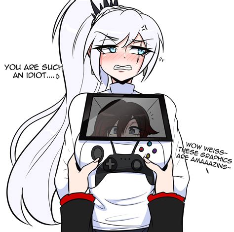 Weiss Schnee Ruby Rose Rwby Probablyelphy фэндомы Anime