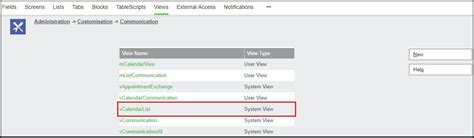 Showing All Communications In Calendar List Of Sage Crm 2018 R3 Sage
