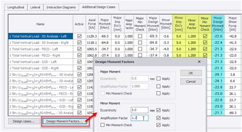 Interactive Column Design Dialog Box Tekla User Assistance