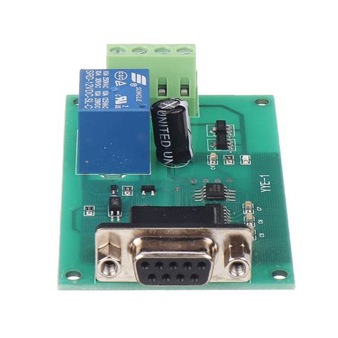Yye 1 5v 12v 24v Rs232 Serial Port Control Relay Module Mcu Max232 Usb Control Switch Board