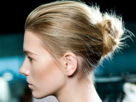 Як зробити пучок на короткі волосся