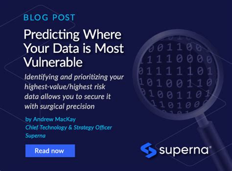 Predicting Where Your Data Is Most Vulnerable Superna