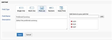 Account Additional Fields