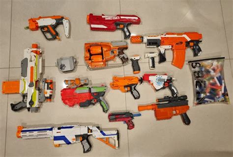 Nerf Guns And Bullets Hobbies And Toys Toys And Games On Carousell