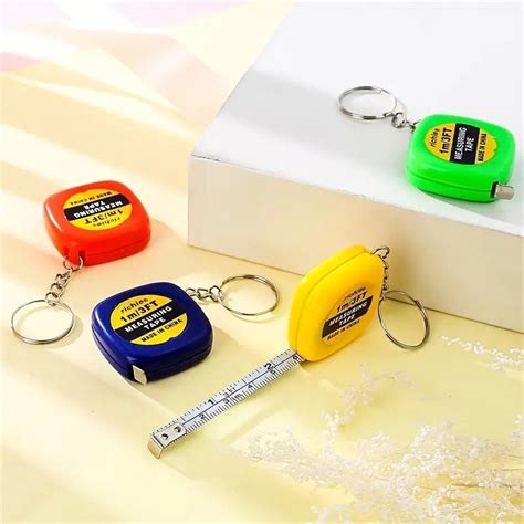 Household Cute Mini Soft Tape Measure Plastic Tape Measure Automatic