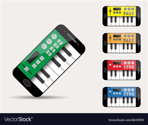 Keyboard Royalty Free Vector Image Vectorstock