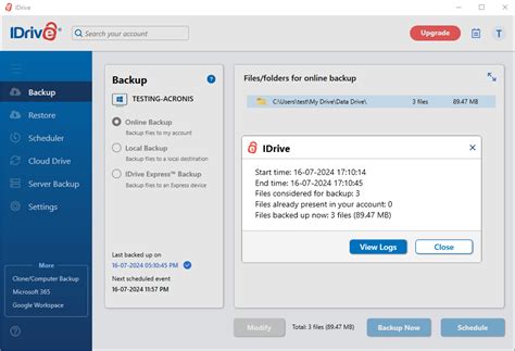 FAQs On Online Backup Via IDrive Google Drive Backup