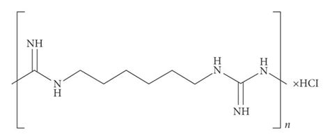 Chemical Structure And Functional Groups Of A Polyhexamethylene Download Scientific Diagram