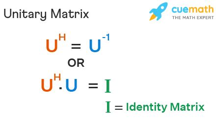 Unitary Matrix Definition Formula Properties Examples