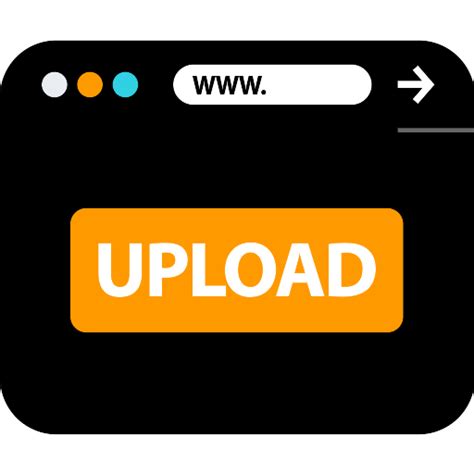 Browser Upload Vector SVG Icon SVG Repo