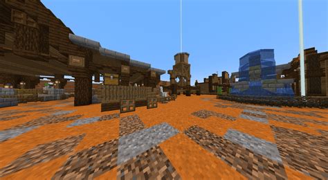 Ive Built This Entire Wild West Themed Town On A Public Minecraft