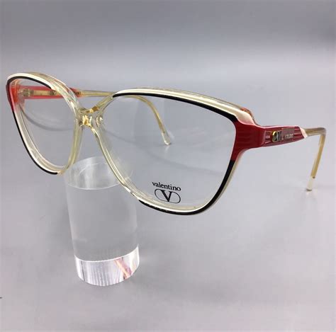 Vintage Valentino Eyewear Glasses Frame Gem