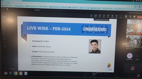 Himanshu Verma On Linkedin Award Recognition Java Springboot