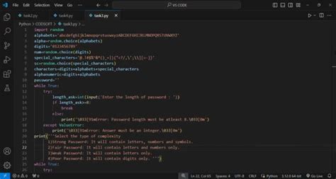 Muhammad Yousuf Mateen On Linkedin Codsoft Internship Pythonprogramming