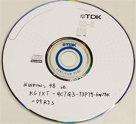 Windows 98 Second Edition Burned Copy Microsoft Free Download Borrow And Streaming