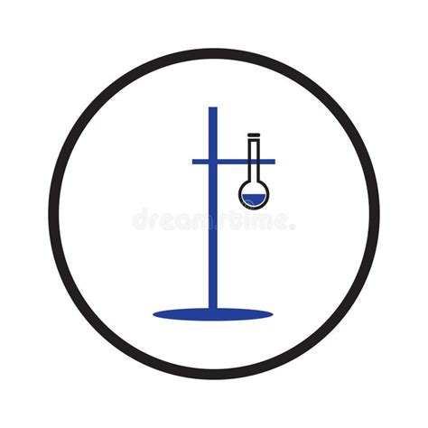 Laboratory Test Tube Icon Stock Vector Illustration Of Biology 262618681