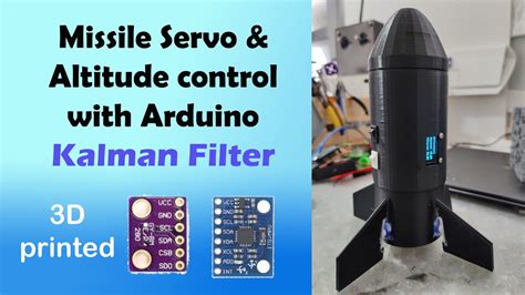 missile servo control arduino mpu6050 and bmp280 youtube