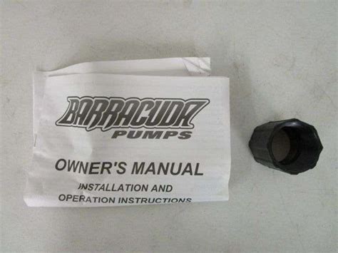 Barracuda 1 3 HP Submersible Utility Pump W Box Oberman Auctions