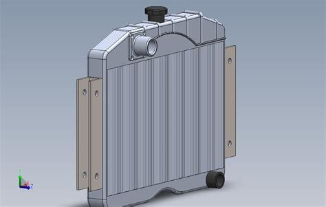 革命式汽车散热器革命式汽车第一个土耳其汽车散热器模型图纸免费下载 懒石网