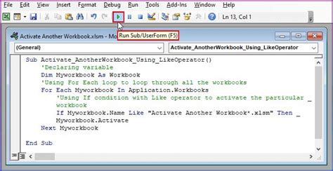 Activate Another Workbook With Vba In Excel 6 Examples Exceldemy