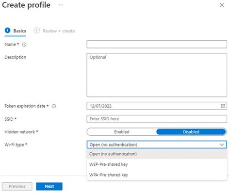 Creating A Device Enrollment Token