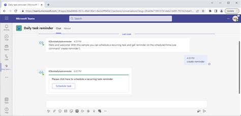 Daily Task Reminder Code Samples Microsoft Learn