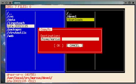 Ofm The Open Filemanager