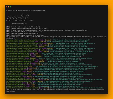 Alibaba Cloud Nuclei Templates V10 1 1 🎉 — Projectdiscovery Blog