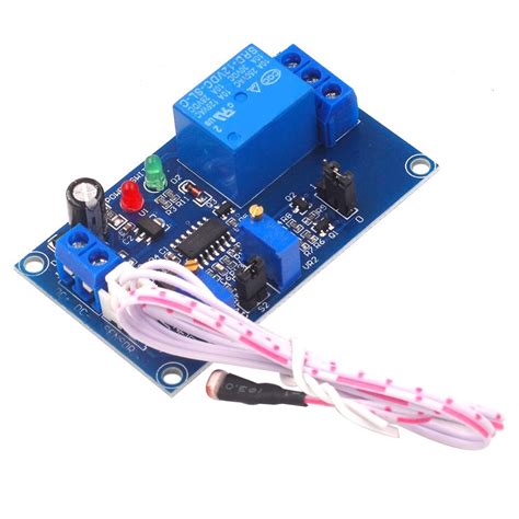 5v 12v Photosensitive Resistor Sensor Relay Module Light Control Delay