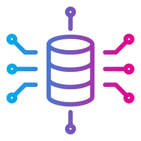 Data Generic Gradient Icon