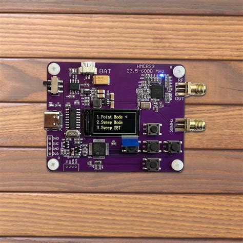 Ghz HMC RF Signal Generator MHZ MHz Type C Generator Module Inch OLED Screen