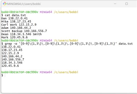 How To Use Grep To Extract IP Addresses From File Collecting Wisdom
