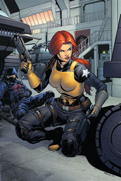 Gi Joe Characters Gi Joe Scarlett Comics Girls