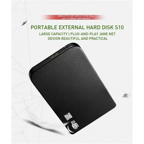 외장하드케이스 하드디스크 Ssd Hdd 케이스 고속 휴대용 외장 하드 드라이브 노트북 스마트폰 Pc용 Hd 대용량 저장 Usb 30 인터페이스 500gb 1tb 티몬