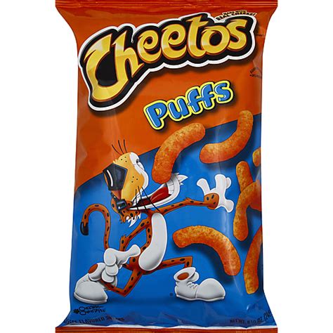 Cheetos Cheese Flavored Snacks Puffs 8 5 Oz Cheese And Puffed Snacks