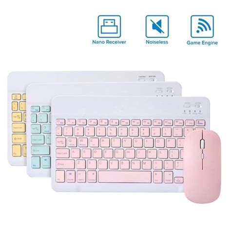 NorkShop Rechargeable Wireless Keyboard Mouse Set Lazada PH