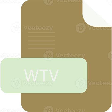 Wtv File Extension Rounded Lines And Shape 57912777 Png