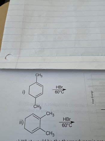 Answered I Ii CH3 S CH3 HBr 60C CH3 CH3 HBr 60C Bartleby