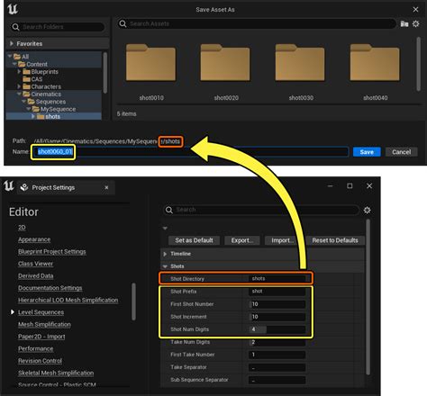 sequences shots and takes in unreal engine unreal engine 5 5