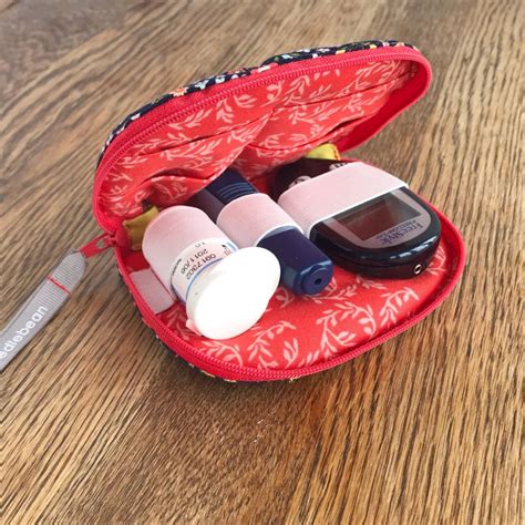 Glucometer Bag Blood Glucose Meter Case Small Diabetic Test Etsy